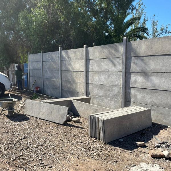 Cierre Perimetral en San Joaquín - Panderetas de Hormigon a Domicilio ...